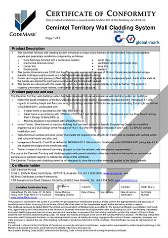 Fire Performance - Cemintel NZ